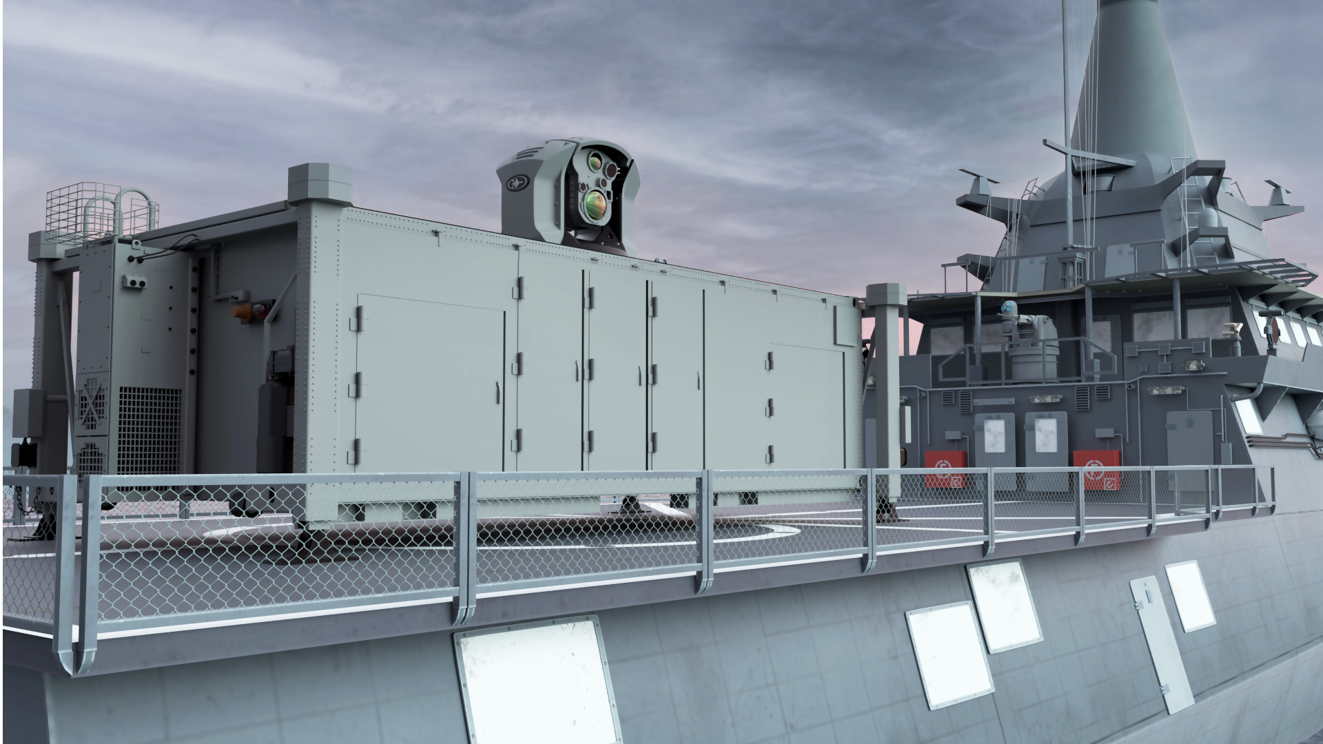 NAVAL IRON BEAM™: Laser Weapon for Naval Vessels